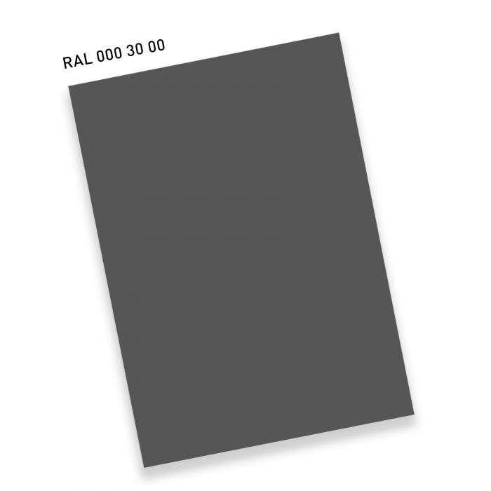 RAL 000 30 00 Medium Black | RAL Design bij RAL-shop.nl
